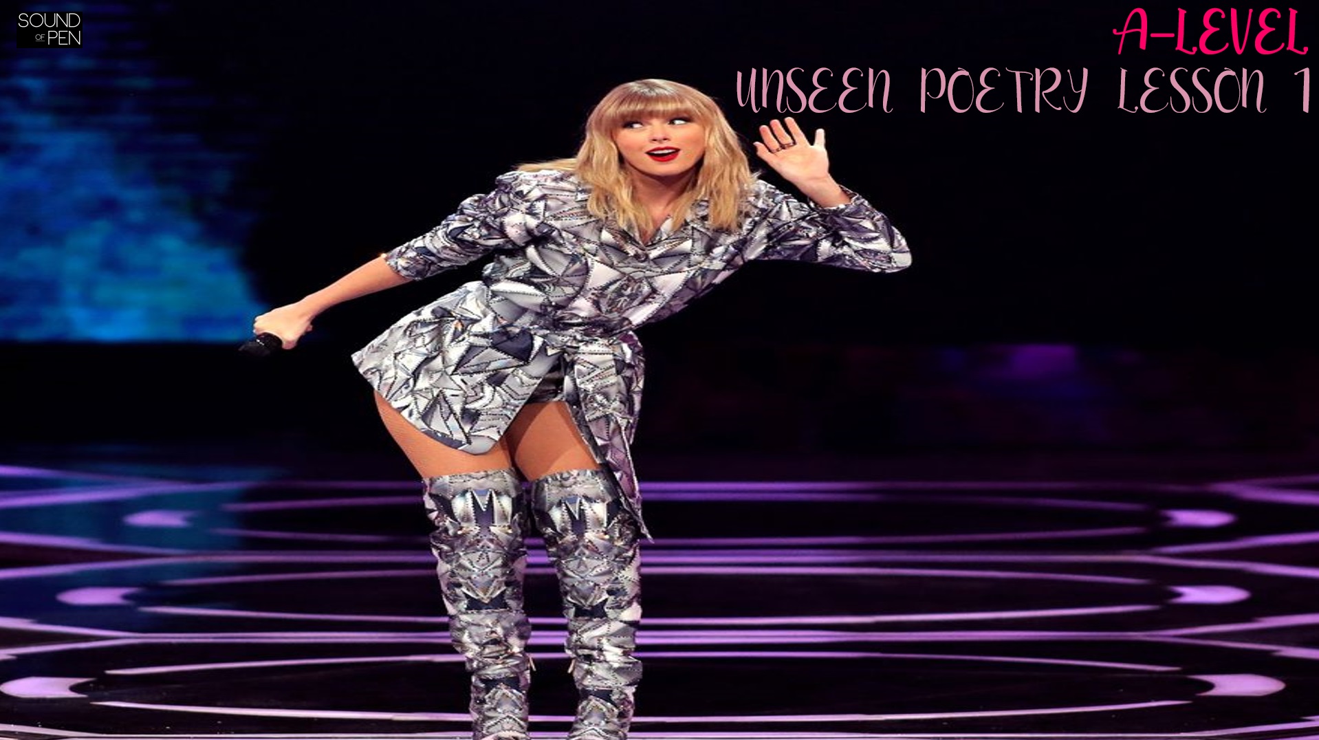 tAyLoR sWiFt & LoVe PoEtRy PaRt 1 | Sound of Pen | More Than Perfect